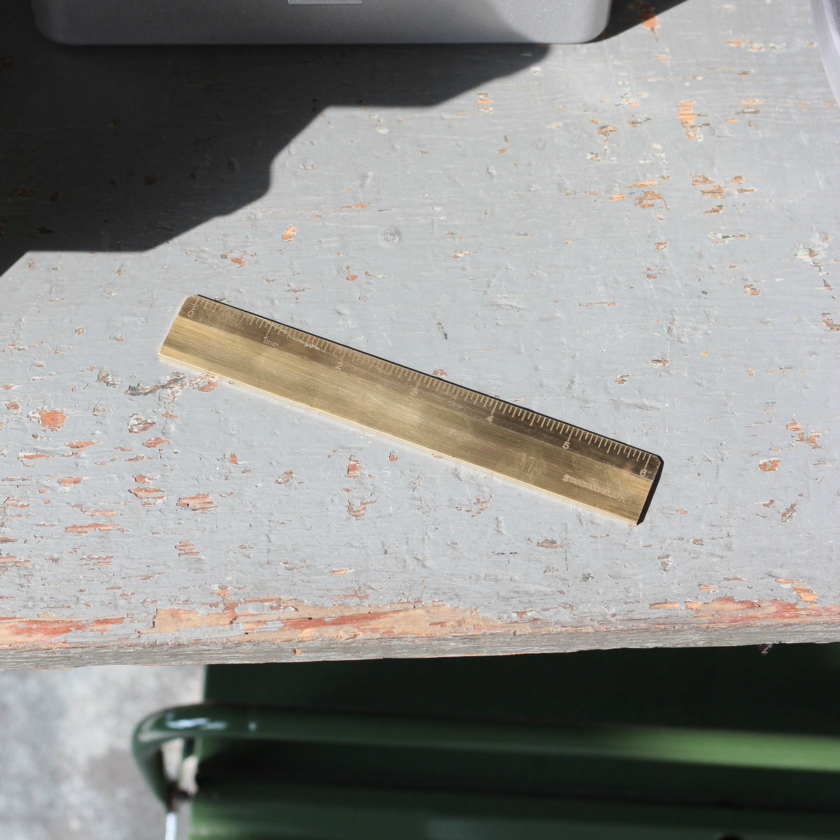 Brass Ruler-San Francisco – The Pottery Studio
